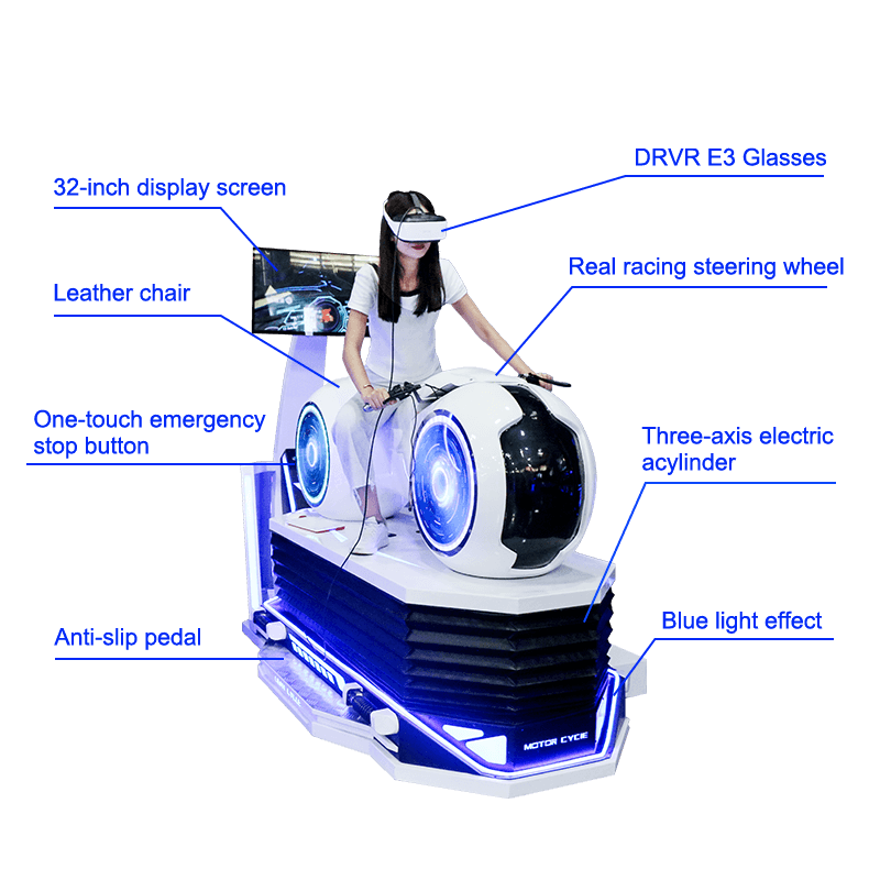 Unleash thrilling VR Motorcycle Simulator Excitement for Young