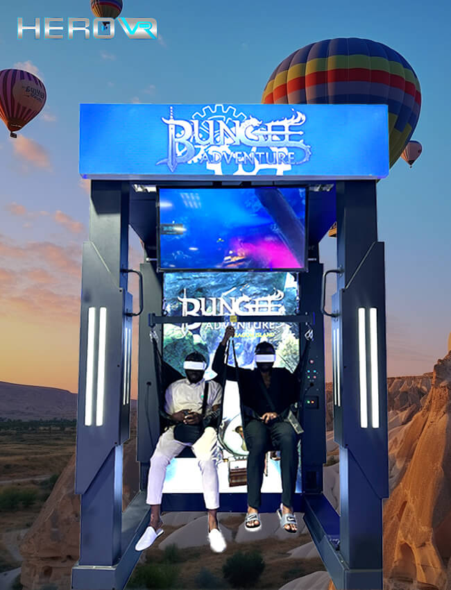 VR Bungee: Exhilarating Vertical Flight Thrills